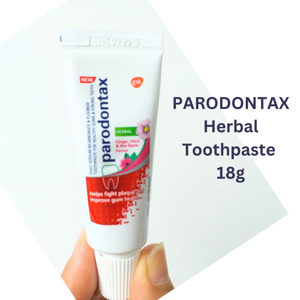 **Travel Size** Parodontax HERBAL Bleeding Gums Toothpaste *旅行装 ...