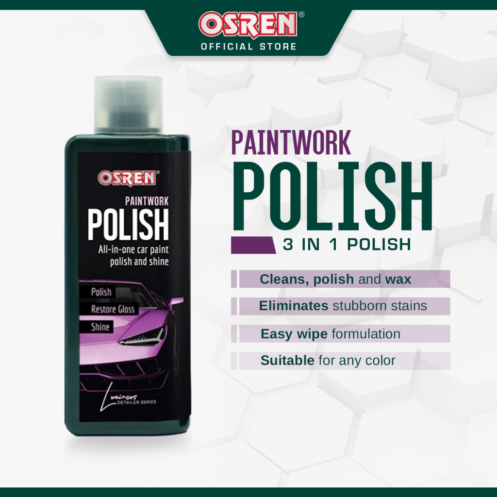 OSREN Luminous Paintwork Polish All In One Polish (300ml) | Shopee Malaysia