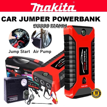 Makita Car Jumper Power Bank Starter 99800mah Car Jumper Kereta ...