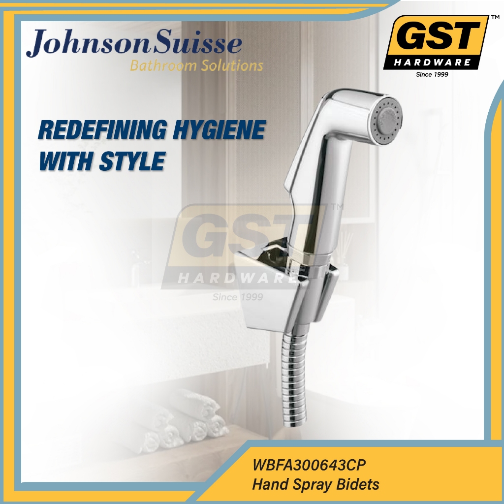 Johnson Suisse Bidet Spray Set 1.2M Toilet Bidet Spray Hand Bidet Spray ...