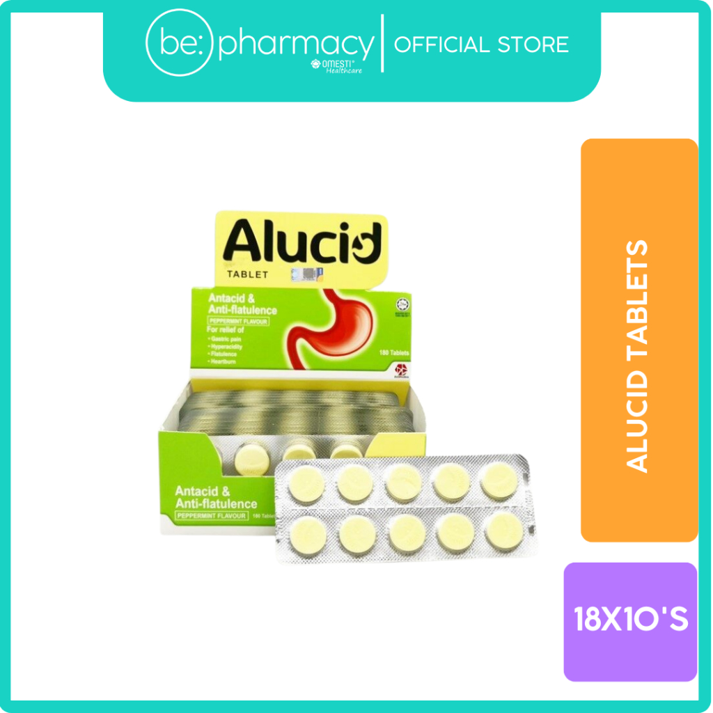 Alucid Tablets 18x10's | Shopee Malaysia