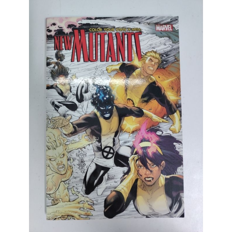 [BB] [Used] Color Your Own X-Men: The New Mutants (Marvel > Comics ...