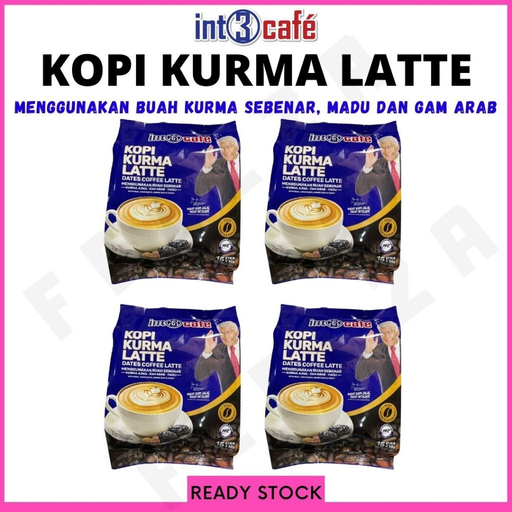 X[4 PACK RM91.49 ONLY] LIMITED KOPI KURMA LATTE GUM ARAB DAN MADU ...