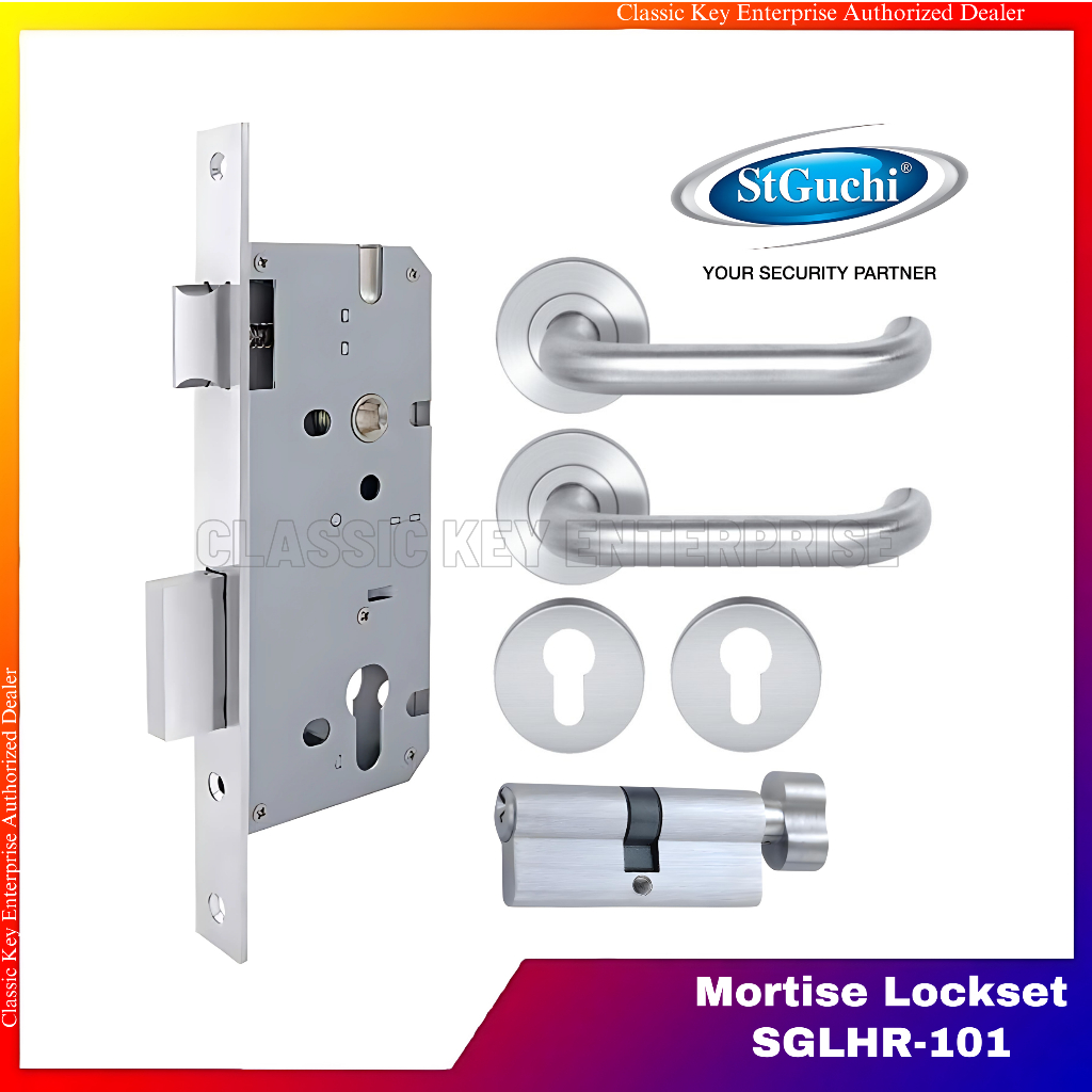 St Guchi Mortise Door Lock Lever Handle SIRIM Approved (SGLHR-101 ...