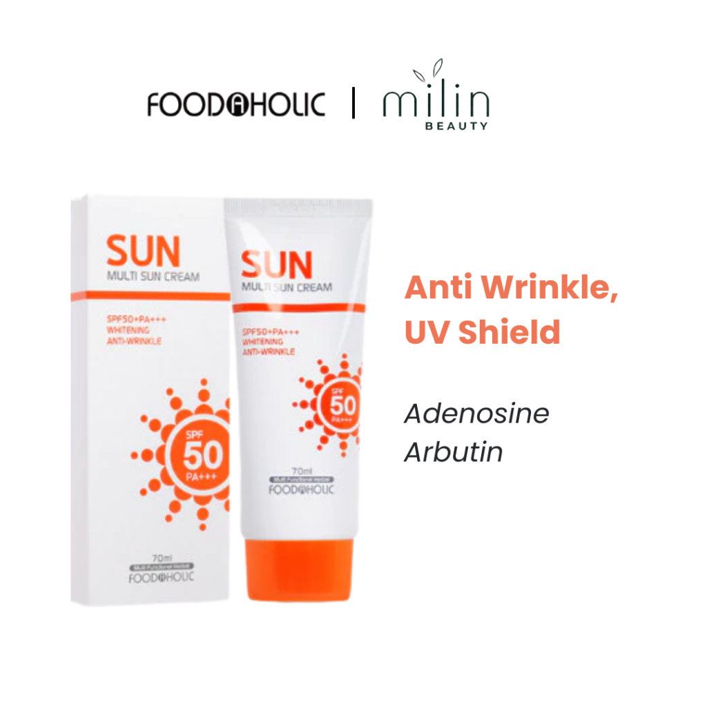 FOODAHOLIC Multi Sun Cream SPF50+ PA+++ 70ml | Shopee Malaysia