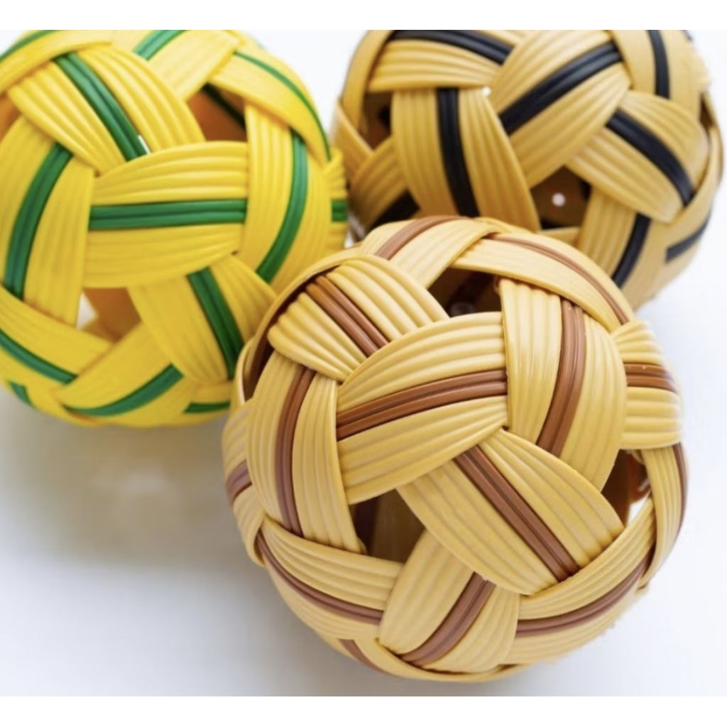 🔥 BOLA SEPAK TAKRAW SEPAK RAGA BALL BOLA TAKRAW PLASTIK TRAINING BOLA ...