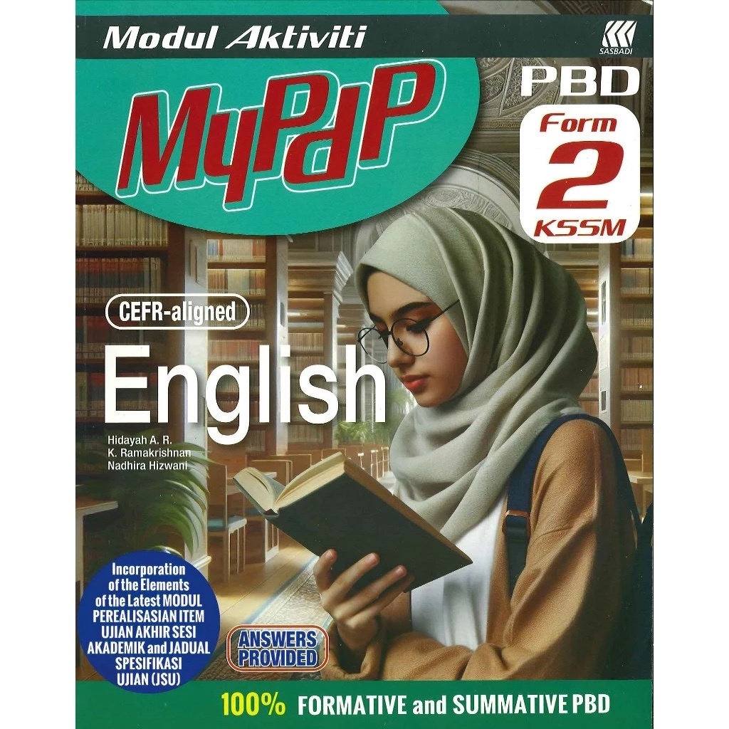 Sasbadi: Modul Aktiviti MyPdP: Bahasa Inggeris + English: Tingkatan + Form 2: BK25MBI2 ...