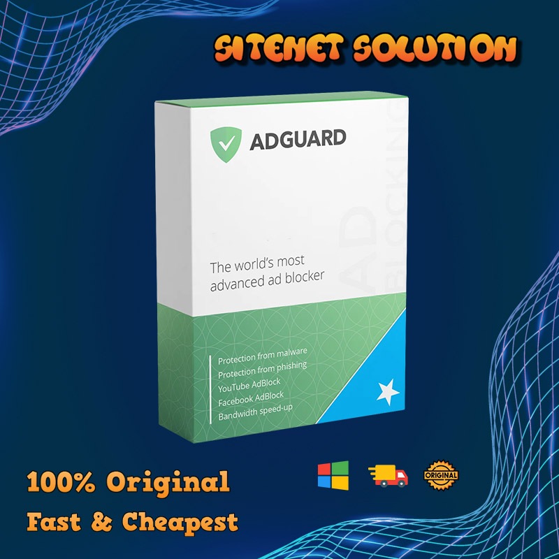 AdGuard v7 2025 [Windows][Lifetime] | Shopee Malaysia