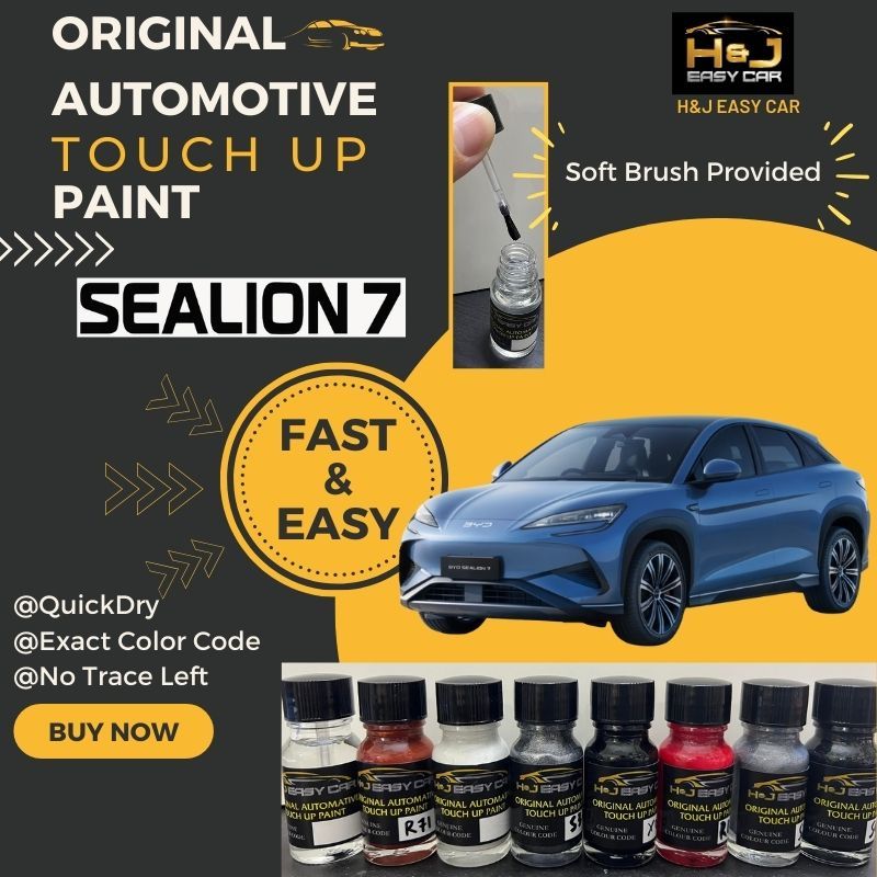 BYD SEALION 7 Automotive Original COLOR CODE Touch Up Paint 10ML ...