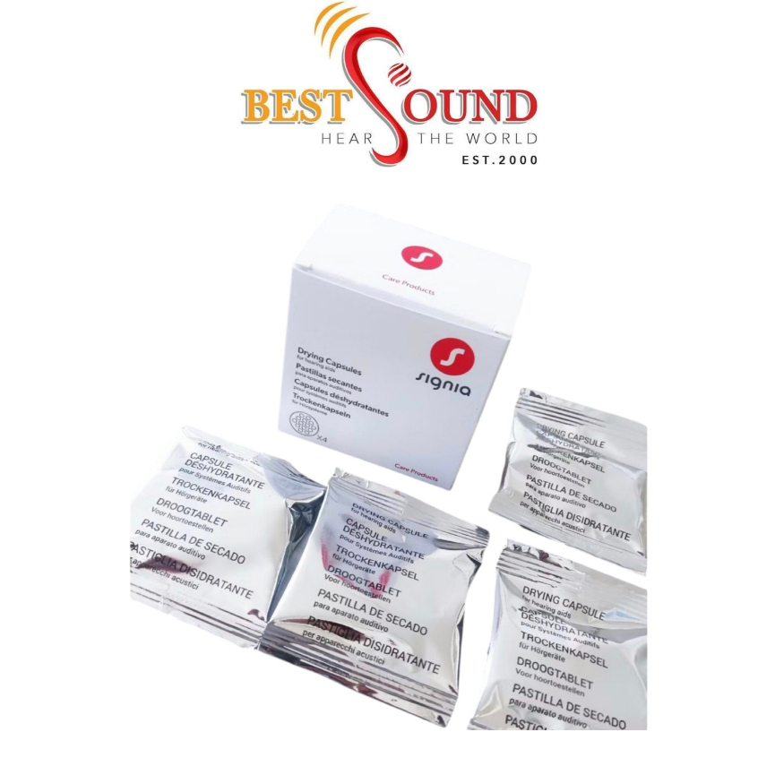 EXP: 2/2028 Signia / Connexx Drying capsules for hearing aids ( 4 pcs ...