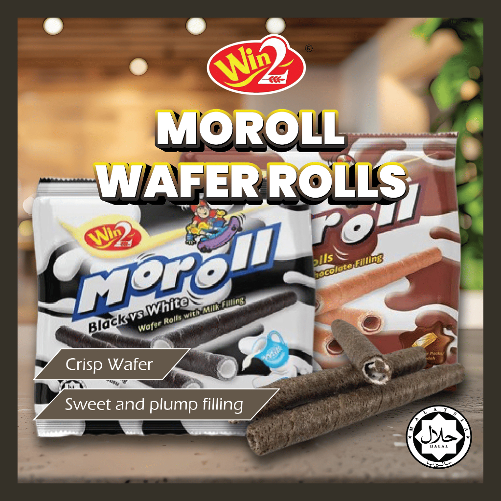 Win Win Moroll Wafer Rolls (108g/12g x 9 Packs) | Shopee Malaysia