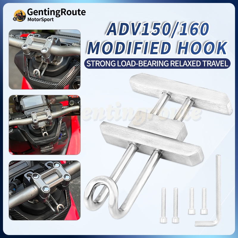 Honda ADV 150 ADV 160 PCX 160 Motorcycle Hook Hanger Cangkuk Stainless ...
