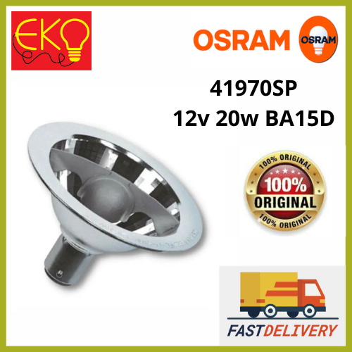 Osram 41970SP 12v 20w 8° BA15D Halogen Lamp | Shopee Malaysia