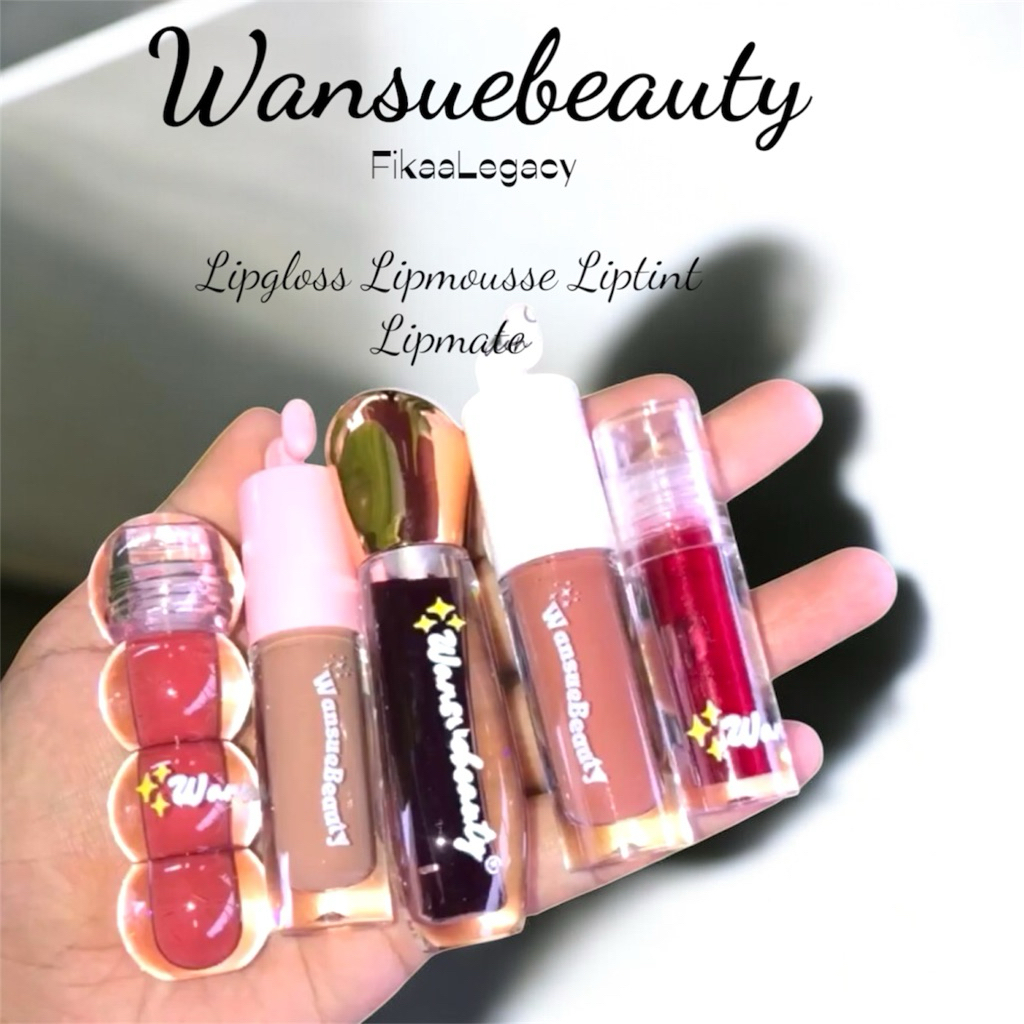 WANSUE BEAUTY LIPMOUSSE LIPTINT LIPMUD LIPSERUM LIPGLOSS | Shopee Malaysia