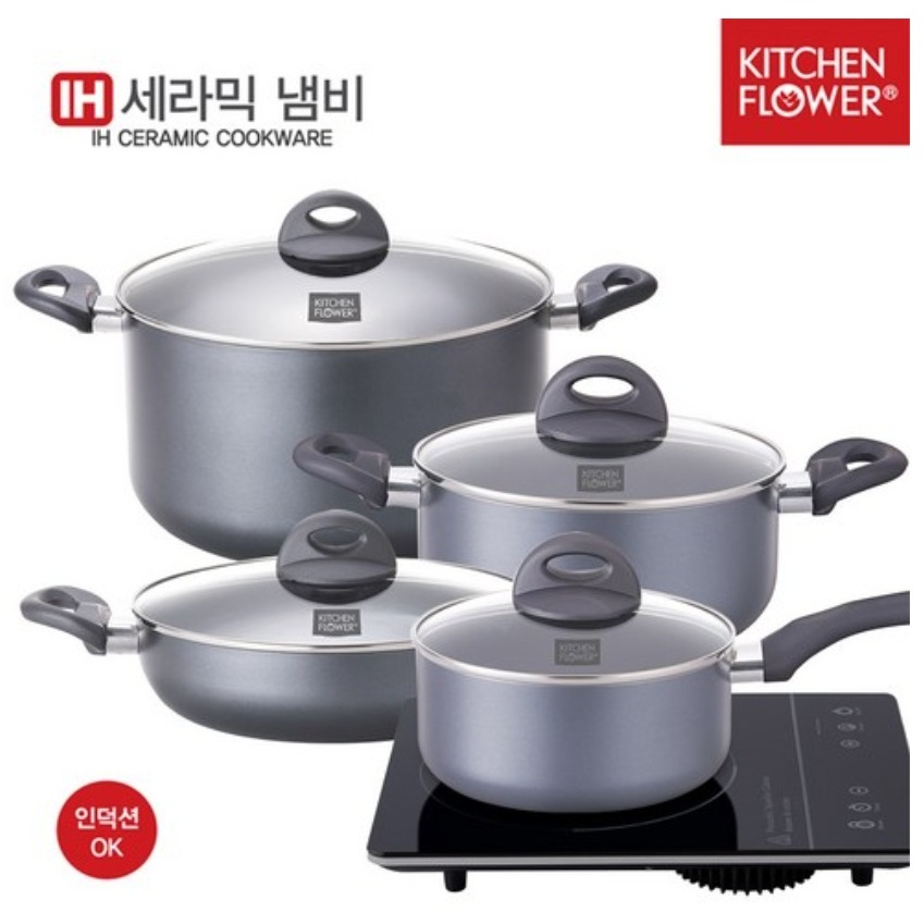 KOREAN CERAMIC COOKWARE (INDUCTION OK) | Shopee Malaysia