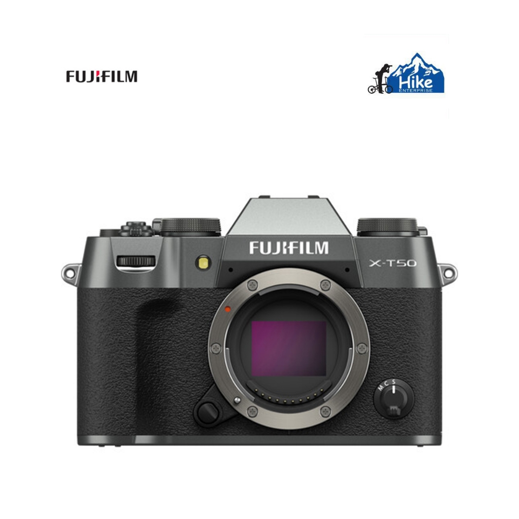 FUJIFILM X-T50 Mirrorless Camera (Charcoal Silver) Fujifilm Malaysia ...