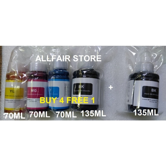 Good quality Compatible CANON GI790 GI-790 BLACK CMY REFILL INK G1000 ...