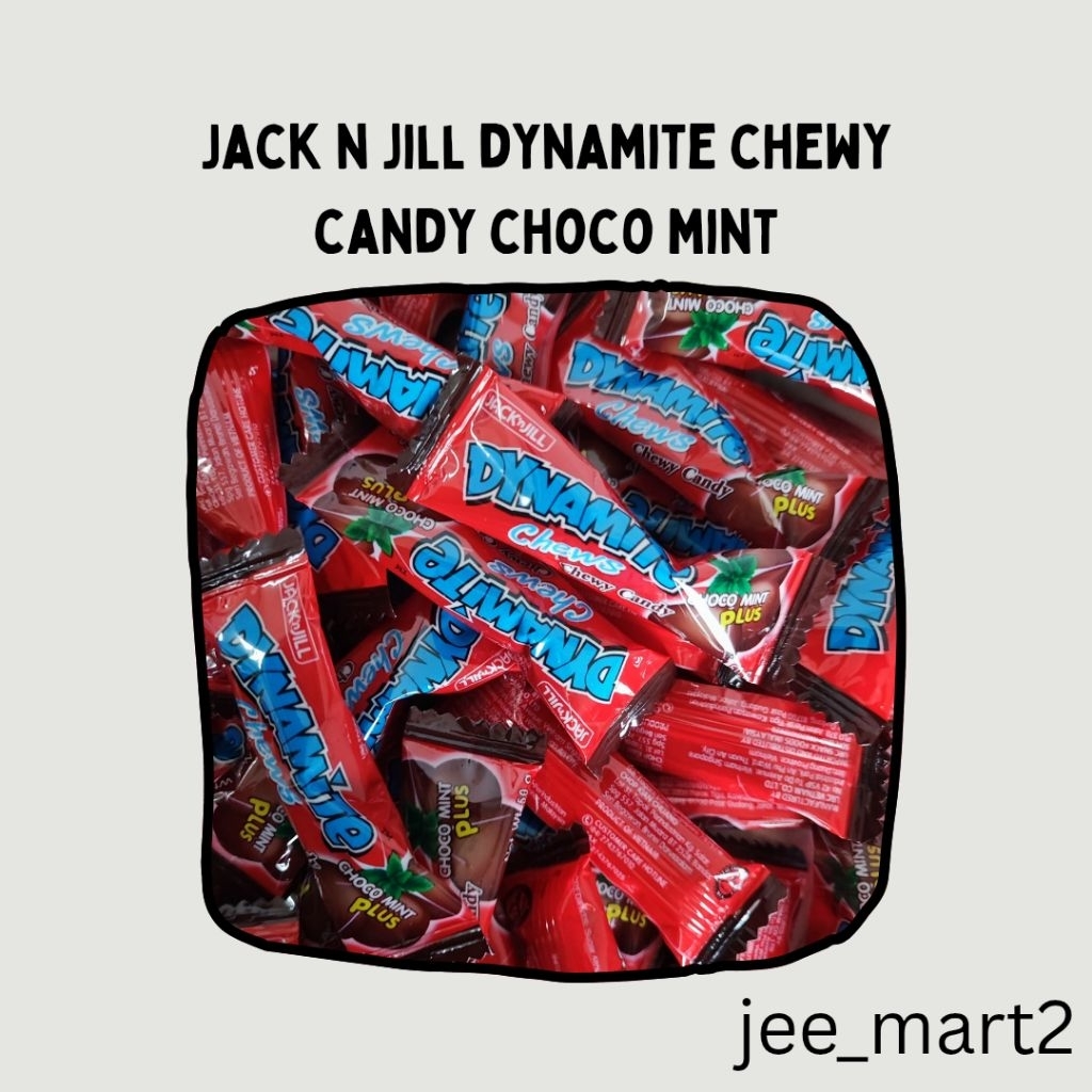 JACK N JILL DYNAMITE CHEWY CANDY CHOCO MINT (15PCS) | Shopee Malaysia