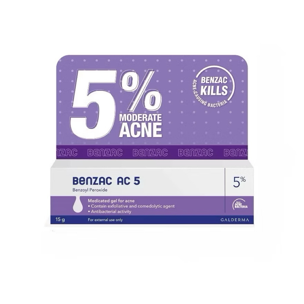 Benzac AC Gel For Acne 5% (15g) | Shopee Malaysia