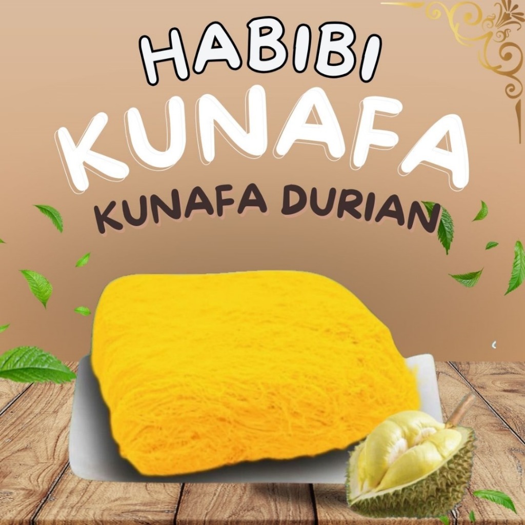 Kunafa Dough / Pastry Kunafa / Kunafa Raw Durian Flavor Kunafa Dough ...