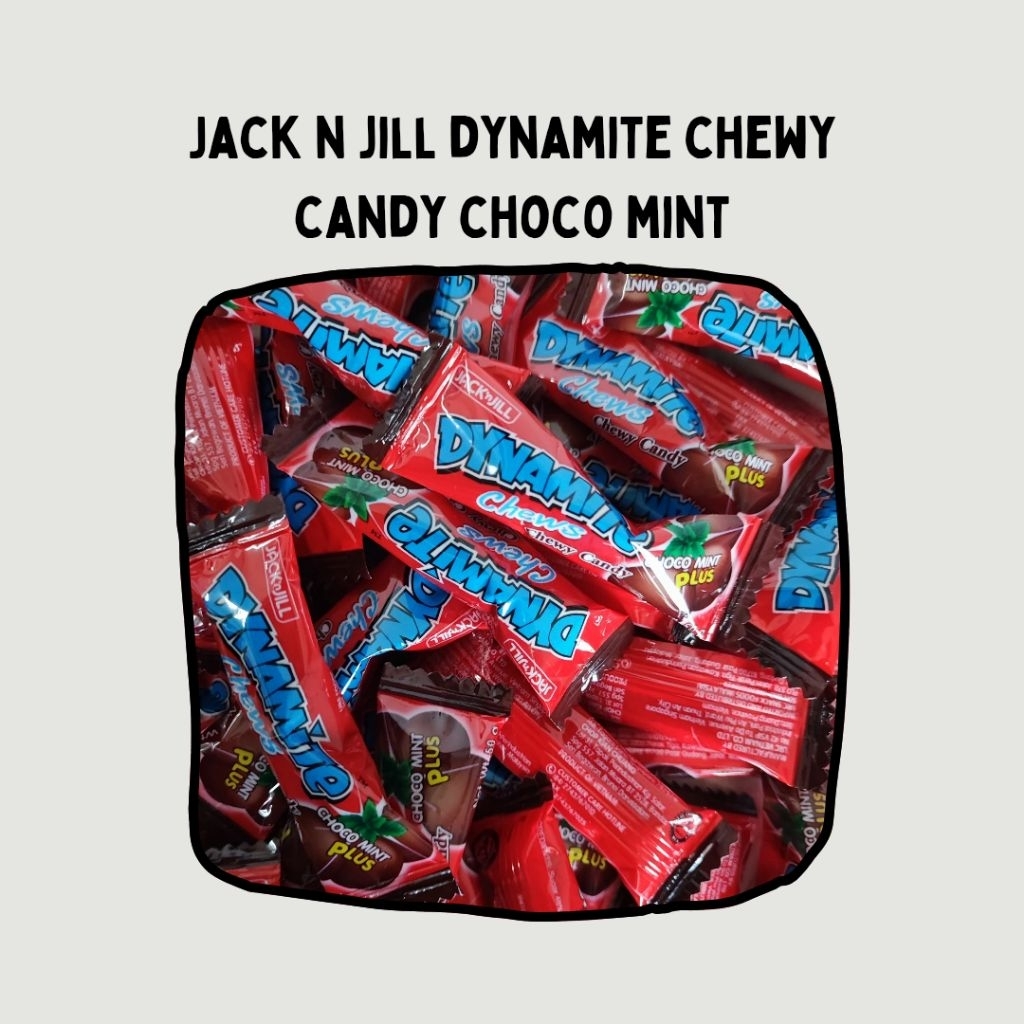 JACK N JILL DYNAMITE CHEWY CANDY CHOCO MINT (15PCS) | Shopee Malaysia