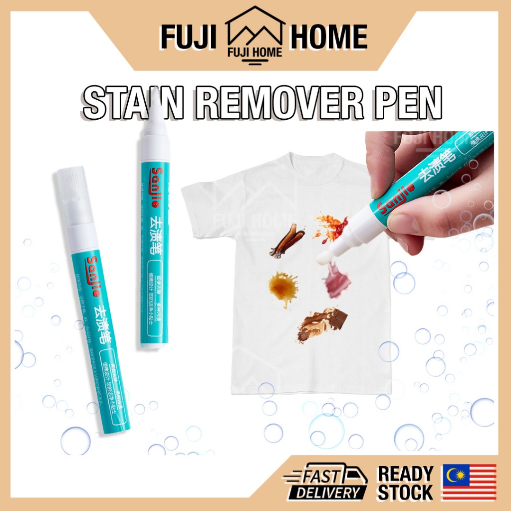 🏠READY STOCK🏠Stain Removal Pen Clothing Stain Remover Spot Cleaner Oil ...