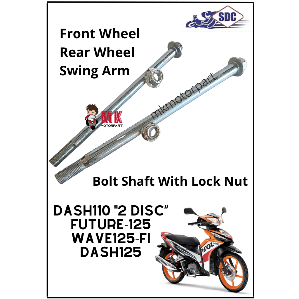 Honda FUTURE 125 WAVE125i DASH125 DASH110 (2Disc) FRONT REAR WHEEL ...