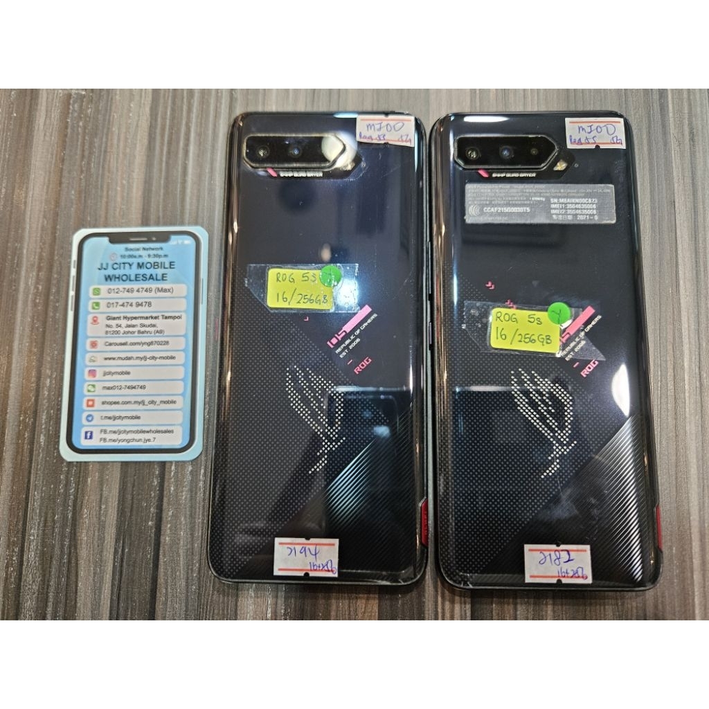 Asus ROG 5S 5G 16GB Ram 256GB Dual Sim (Gaming Phone) | Shopee Malaysia