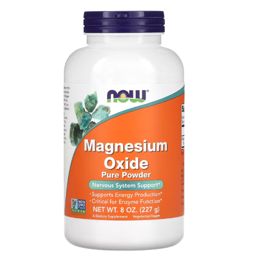 NOW Foods, Magnesium Oxide Pure Powder, 8 oz (227 g) | Shopee Malaysia
