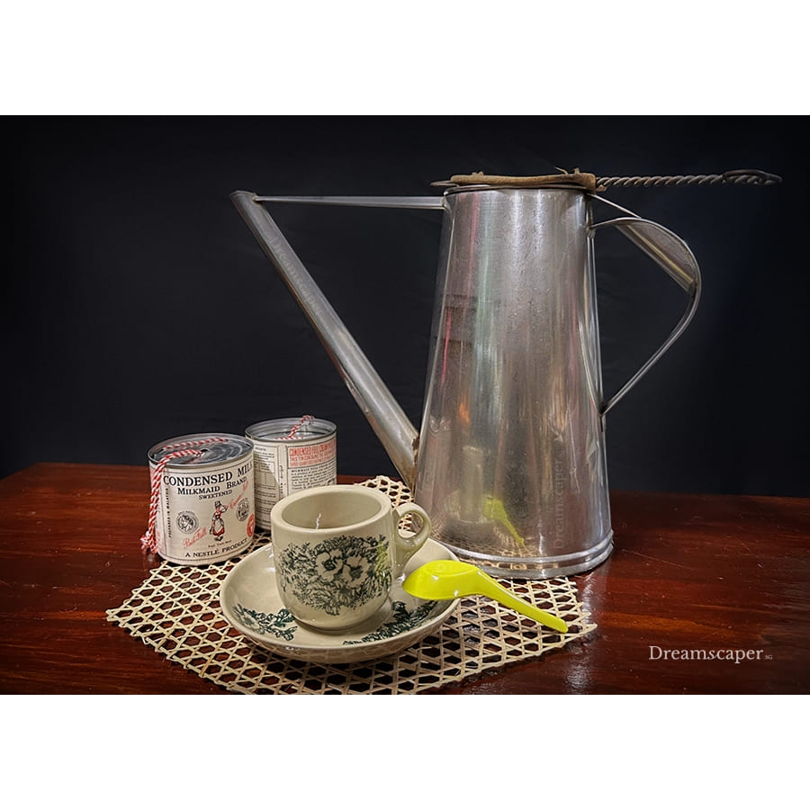 PCN Stainless Steel Traditional Pull Tea Coffee Teapot/ Long Spout Tea ...