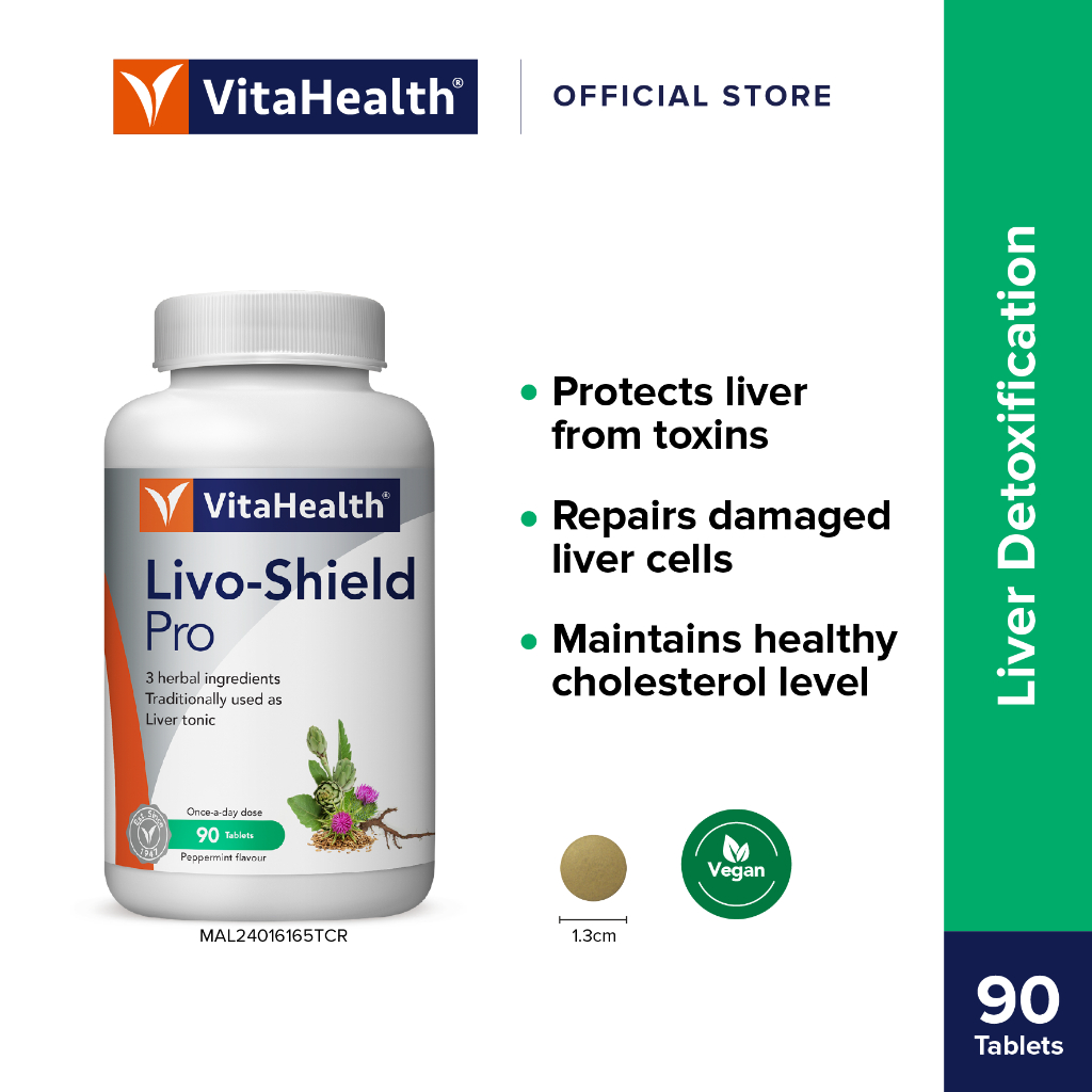 VitaHealth Livo-Shield Pro [Exp 9/2026] | Shopee Malaysia