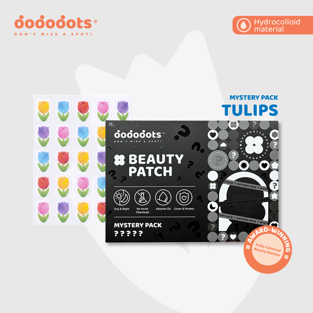 Dododots | Tulips | Tulips Flower Shape | Cute Pimple Acne Patch | 痘痘贴 ...
