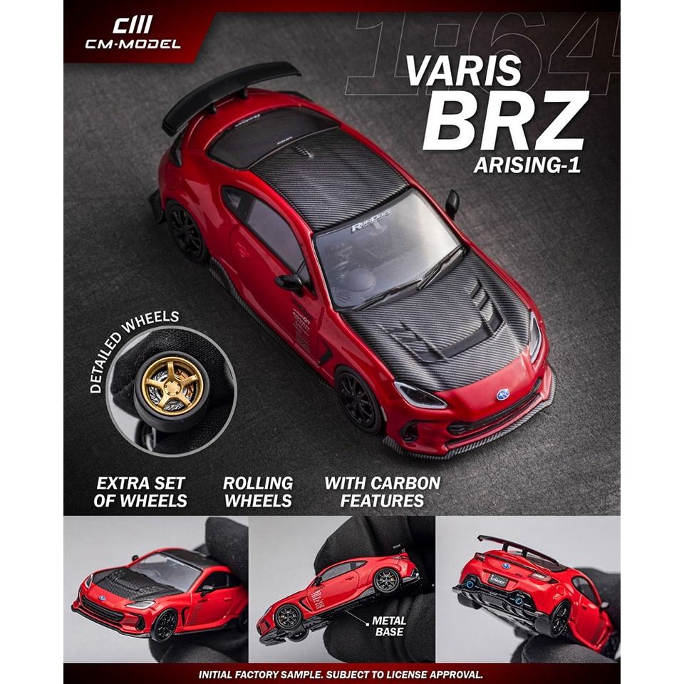 CM Model 1/64 Subaru BRZ VARIS ARISING-1 Red | Shopee Malaysia