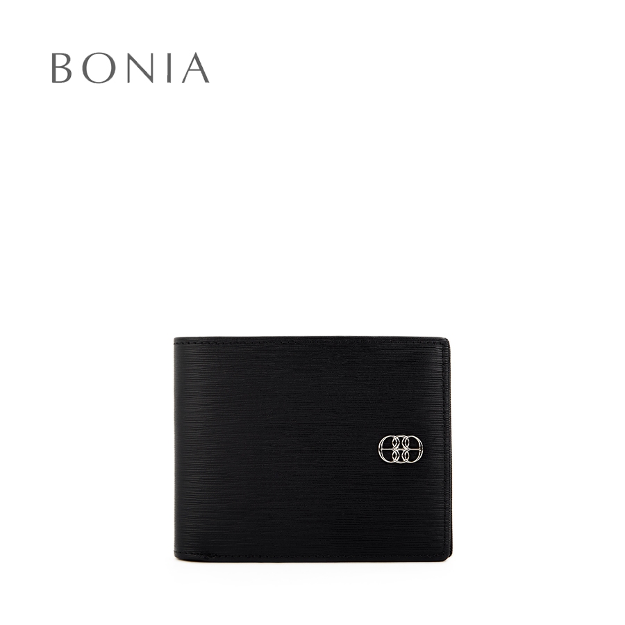 Bonia Black Rolando 8 Cards Wallet | Dompet | Shopee Malaysia