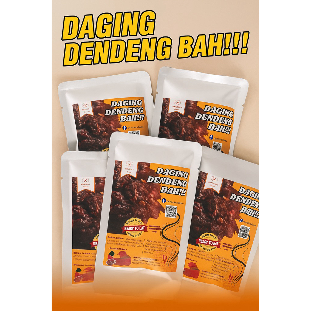 Daging Dendeng Mini Pack Ready To Eat | Shopee Malaysia