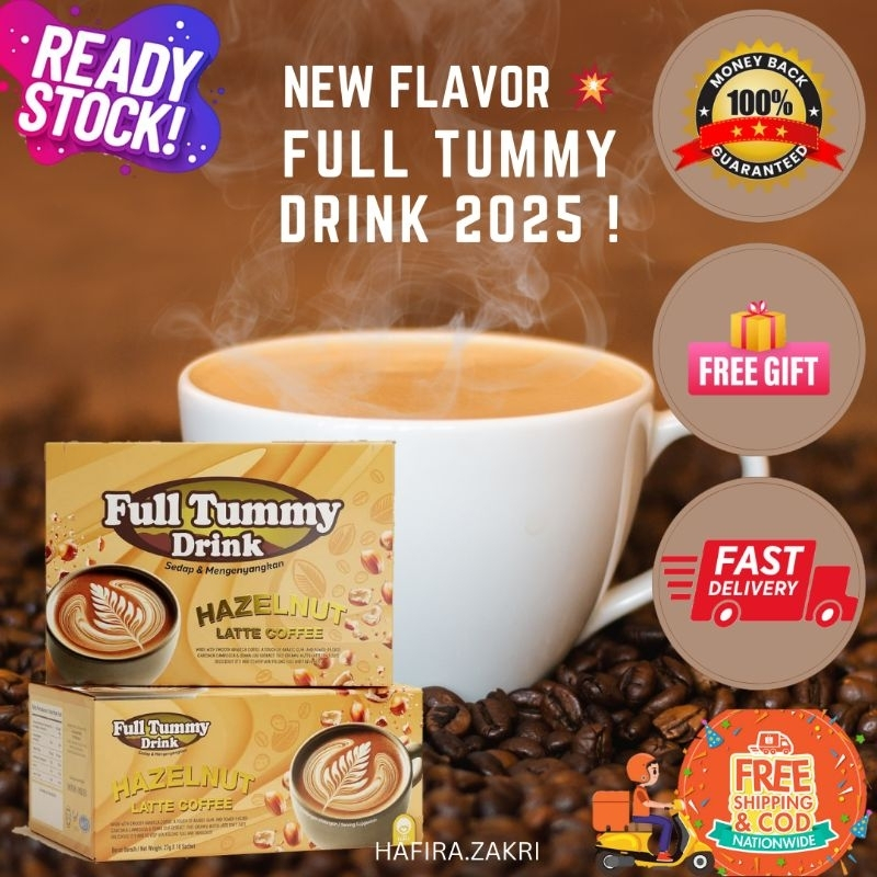 FULL TUMMY DRINK HAZELNUT AIJUICE BY (AIFA AZLAN) | Shopee Malaysia