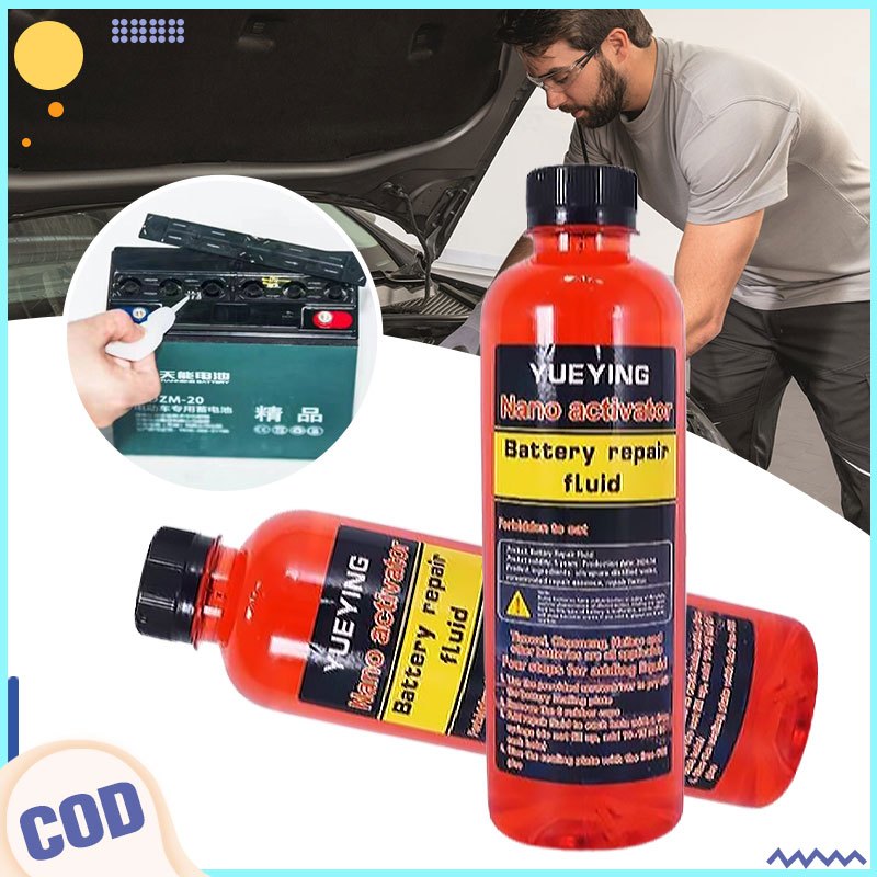 Battery repair fluid Car battery repair fluid Car battery water Restore ...