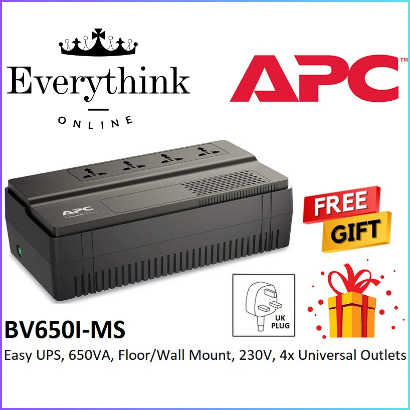APC UPS BVX700LUI-MS / BV650I-MS / BV800I-MSX /BV1000I-MS 230V EASY UPS ...