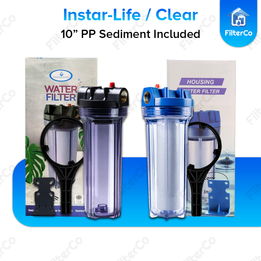 10" Inch Housing Water Filter with PP Sediment Filter Instar-Life Brand ...