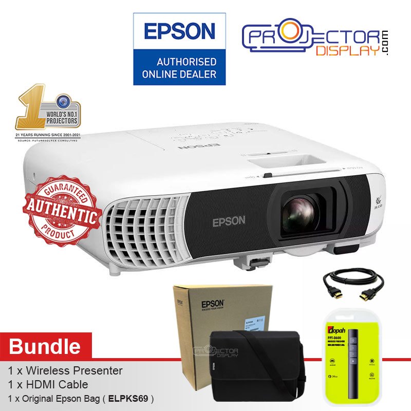 Epson EB-W55 WXGA 4000 Lumens 3LCD Projector (Built-In Wireless) | Shopee Malaysia