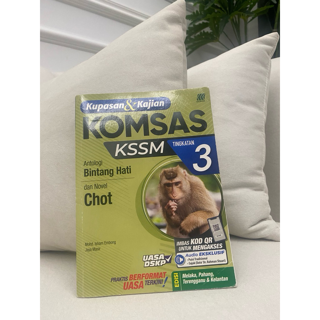 BUKU KOMSAS CHOT TINGKATAN 3 | Shopee Malaysia