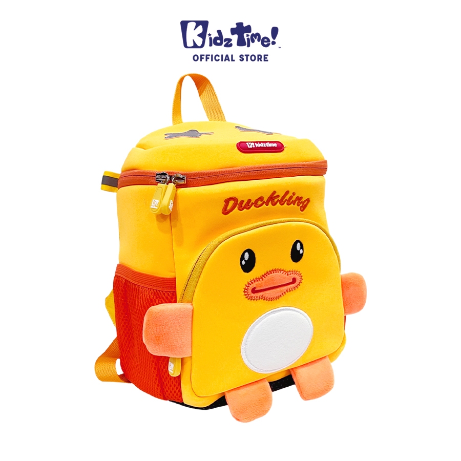 Kidztime Children Cute Yellow Duckling Design Barrel Backpack Preschool Kindergarten School Bag ...
