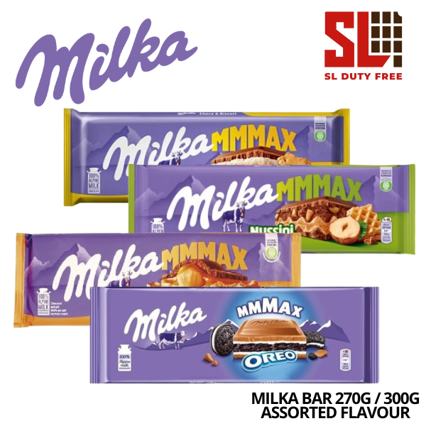 Milka Chocolate Bar 270g / 300g Assorted Flavour Coklat Milka | Shopee Malaysia