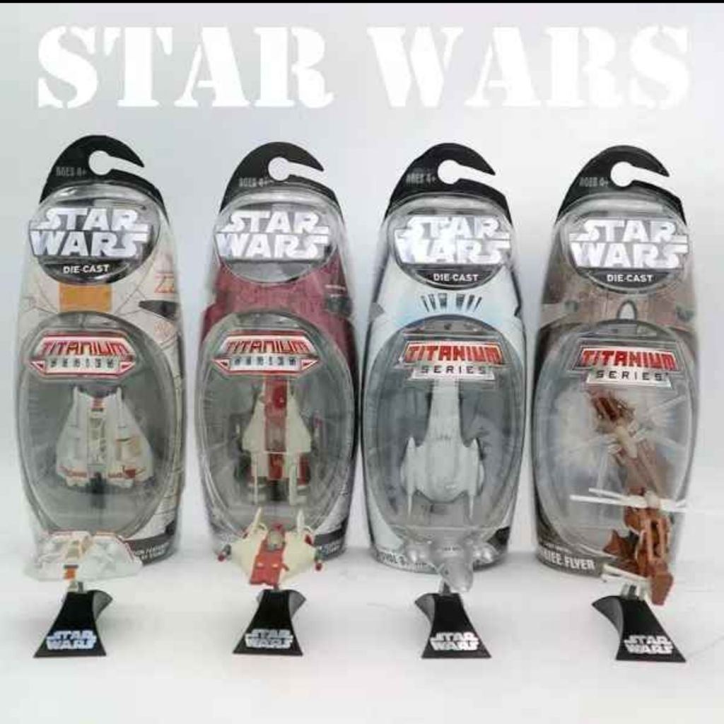 Star Wars Titanium Series Metal Diecast collection | Shopee Malaysia