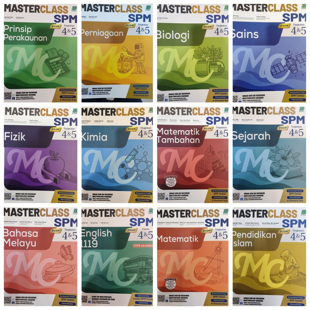 ( berjayabook) SASBADI MASTERCLASS SPM | Shopee Malaysia