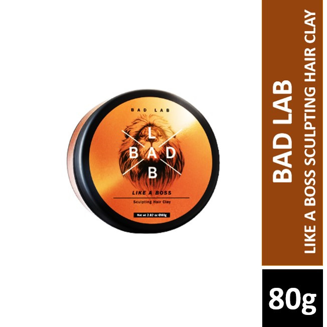 BAD LAB LIKE A BOSS SCULPTING HAIR CLAY (80G) | Shopee Malaysia
