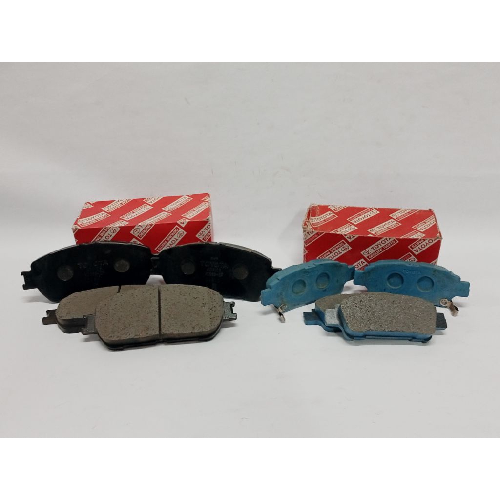 TOYOTA ALPHARD ANH10 ESTIMA ACR30 ACR40 FRONT REAR BRAKE PAD | Shopee ...