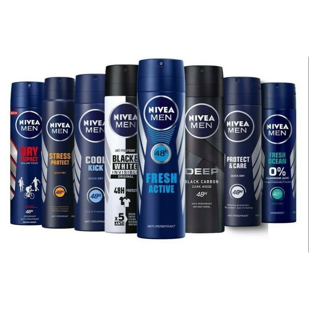 NIVEA MEN DEODORANT SPRAY 150ml | Shopee Malaysia