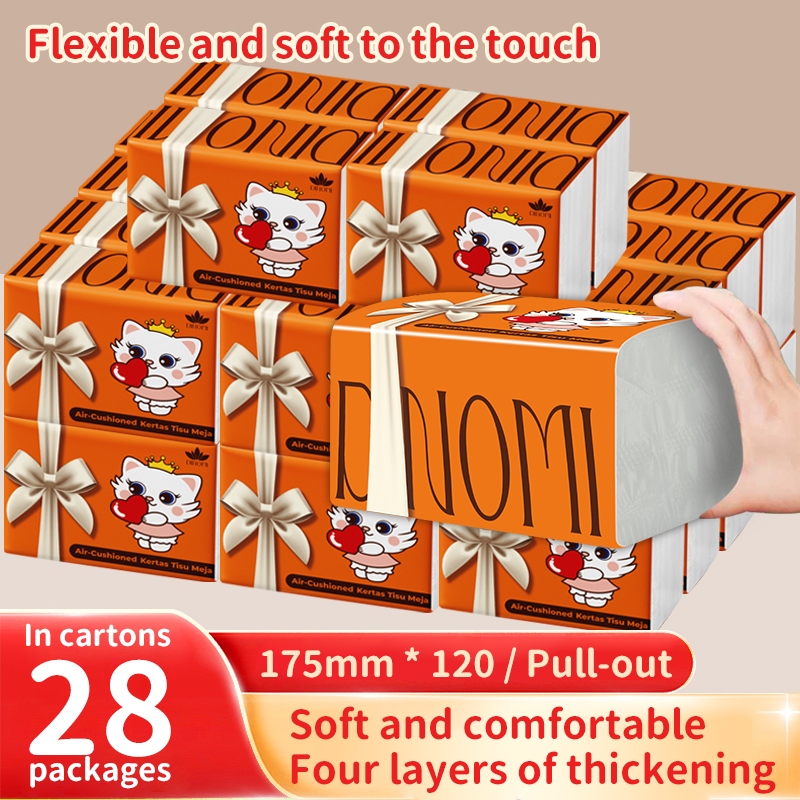 DINOMI Table Bamboo Soft Tissue (28 Packs) | Shopee Malaysia