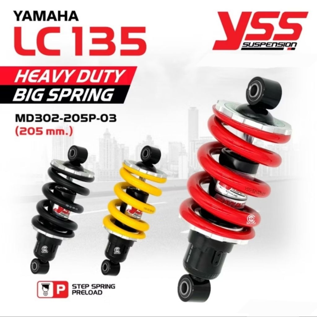 ♨️💯ORIGINAL♨️ YSS HeavyDuty Adjustable Big Spring Hydraulic Monoshock ...